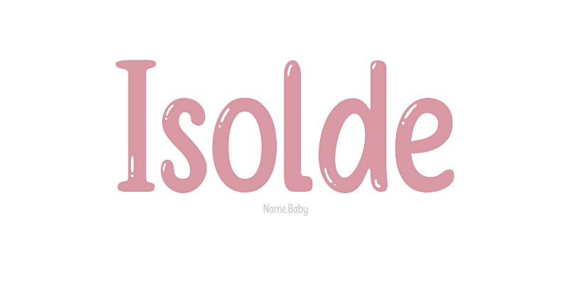 Isolde - Name Meaning and Popularity