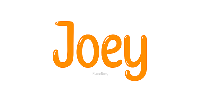 Joey - Name Meaning and Popularity
