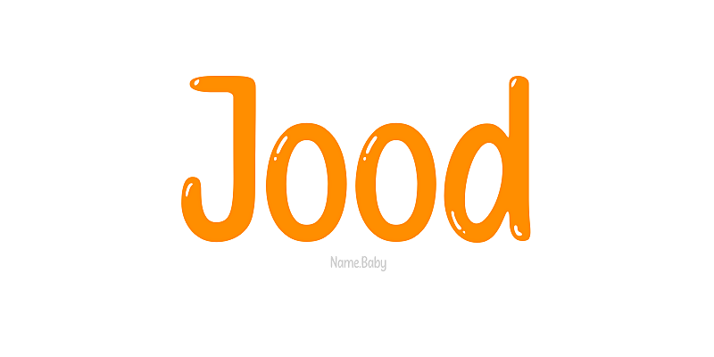 Jood - Name Meaning and Popularity