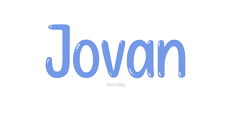 Jovan - Name Meaning and Popularity