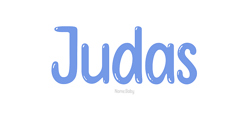 Judas - Name Meaning and Popularity