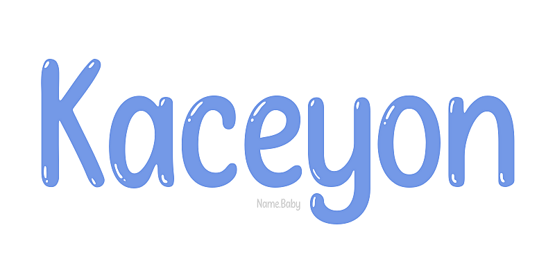 Kaceyon - Name Meaning and Popularity