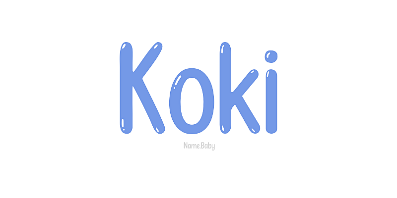 Koki - Name Meaning and Popularity