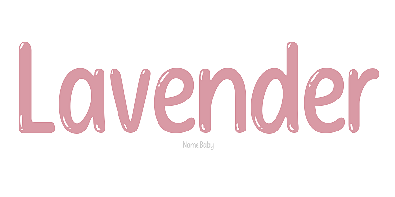 Lavender - Name Meaning and Popularity