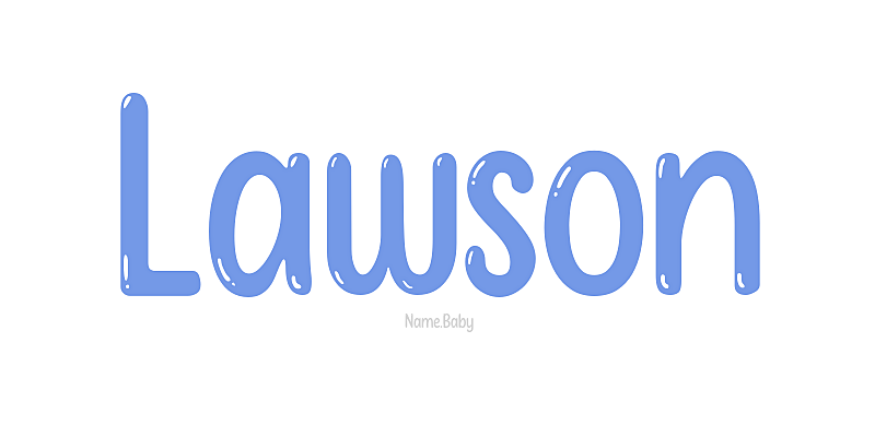 Lawson - Name Meaning and Popularity