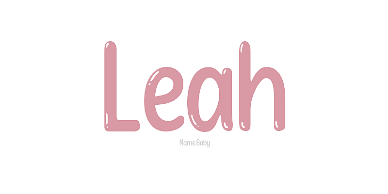 Leah - Name Meaning and Popularity