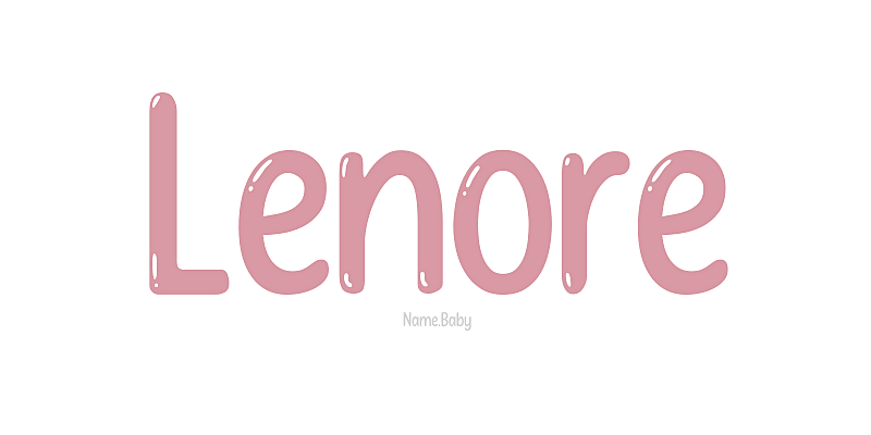 Lenore - Name Meaning and Popularity