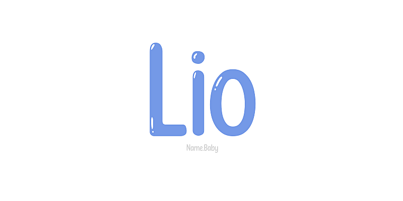 Lio - Name Meaning and Popularity