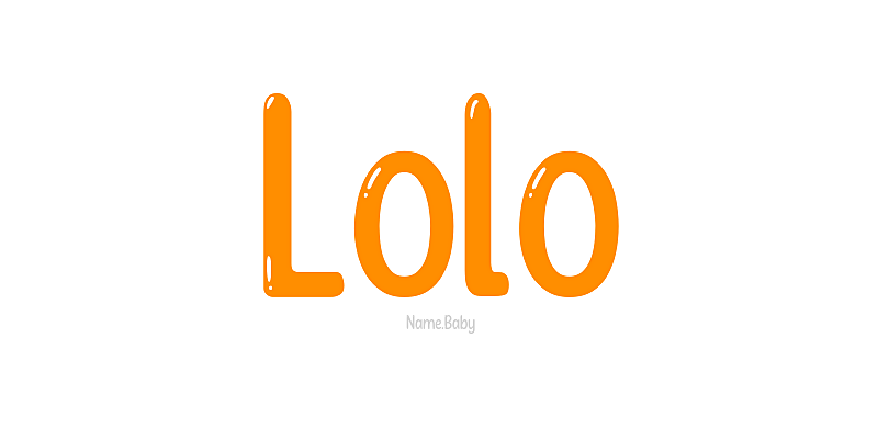 Lolo - Name Meaning and Popularity