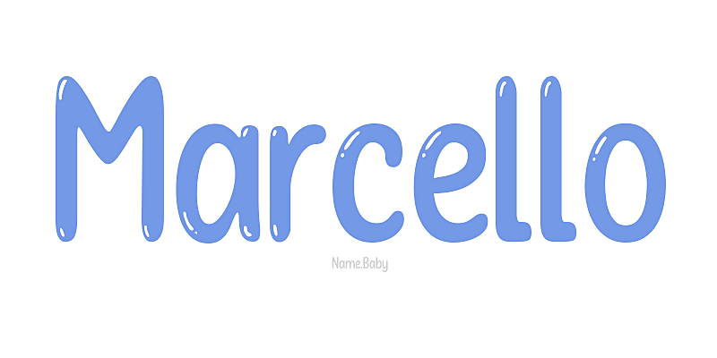 Marcello - Name Meaning and Popularity