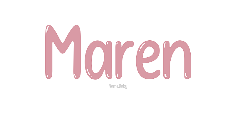 Maren - Name Meaning and Popularity