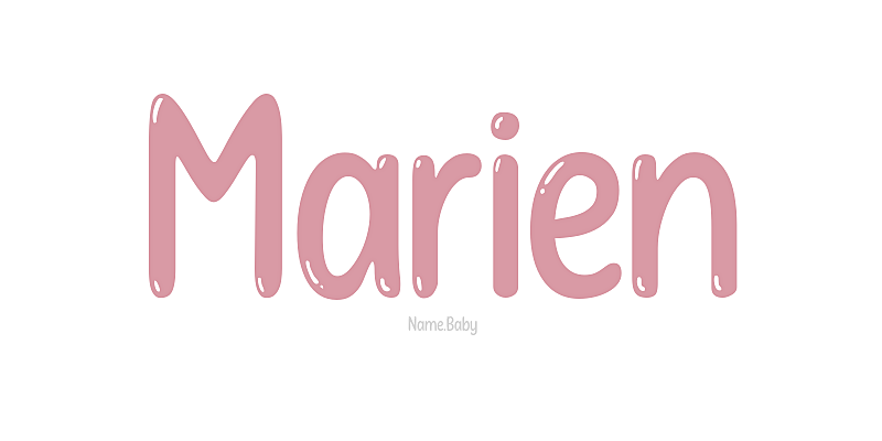 Marien - Name Meaning and Popularity
