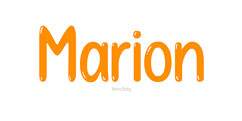 Marion - Name Meaning and Popularity