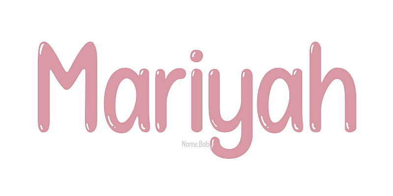 Mariyah - Name Meaning and Popularity