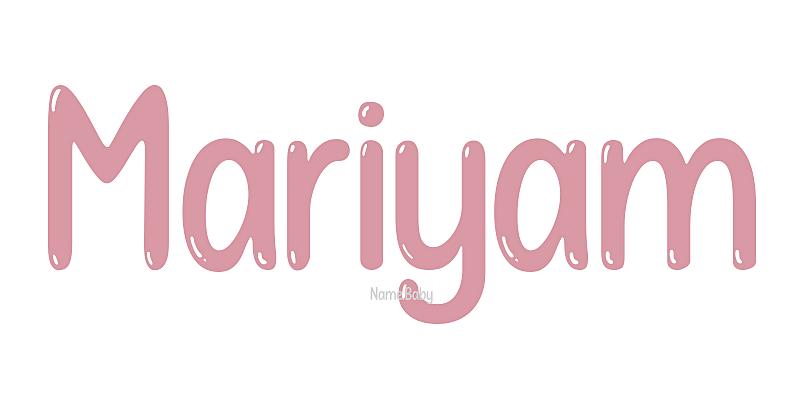 Mariyam - Name Meaning and Popularity
