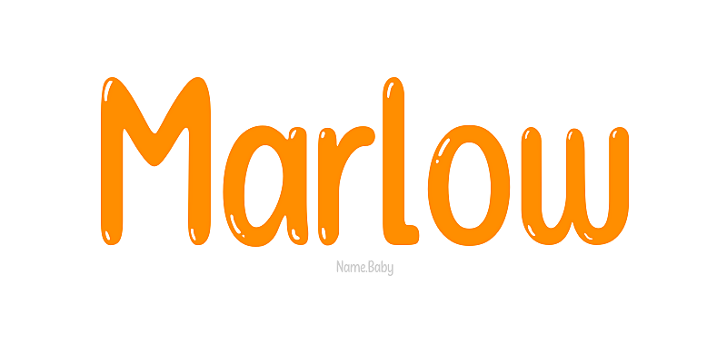 Marlow - Name Meaning and Popularity
