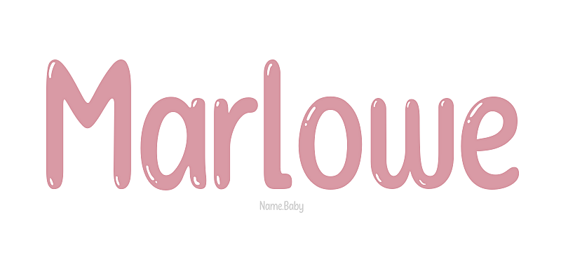Marlowe - Name Meaning and Popularity