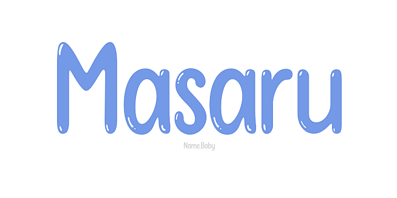 Masaru - Name Meaning and Popularity