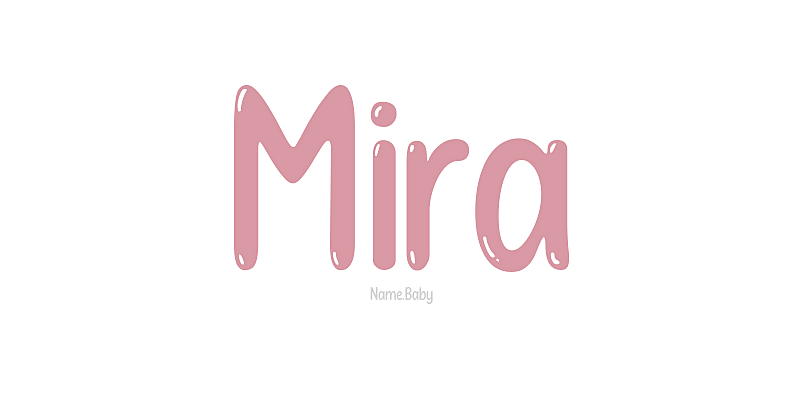 Mira - Name Meaning and Popularity