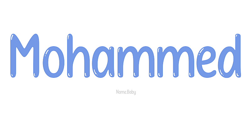 Mohammed - Name Meaning and Popularity