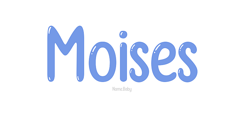 Moises - Name Meaning and Popularity