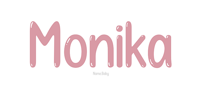 Monika - Name Meaning and Popularity