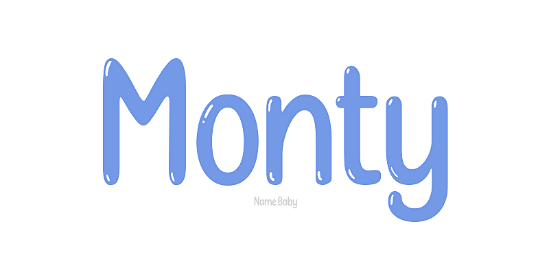 Monty - Name Meaning and Popularity