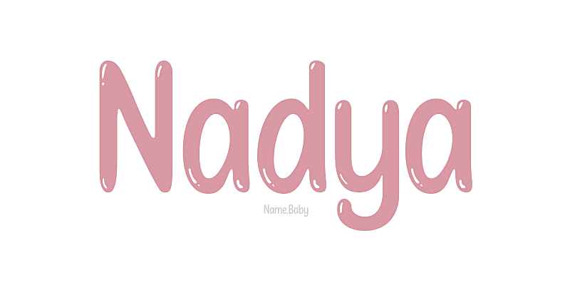 Nadya - Name Meaning and Popularity