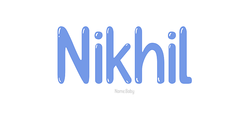 Nikhil - Name Meaning and Popularity
