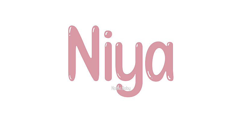 Niya - Name Meaning and Popularity