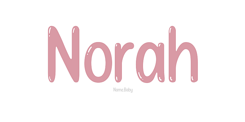 Norah - Name Meaning and Popularity