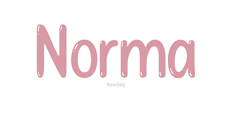 Norma - Name Meaning and Popularity