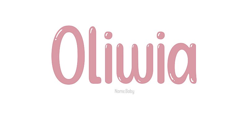 Oliwia - Name Meaning and Popularity