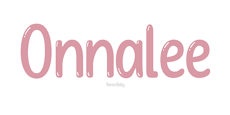 Onnalee - Name Meaning and Popularity
