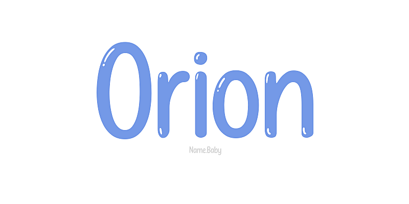 Orion - Name Meaning and Popularity