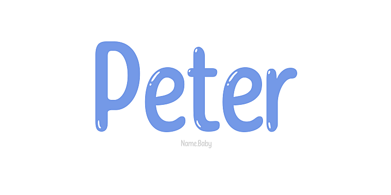 Peter - Name Meaning and Popularity