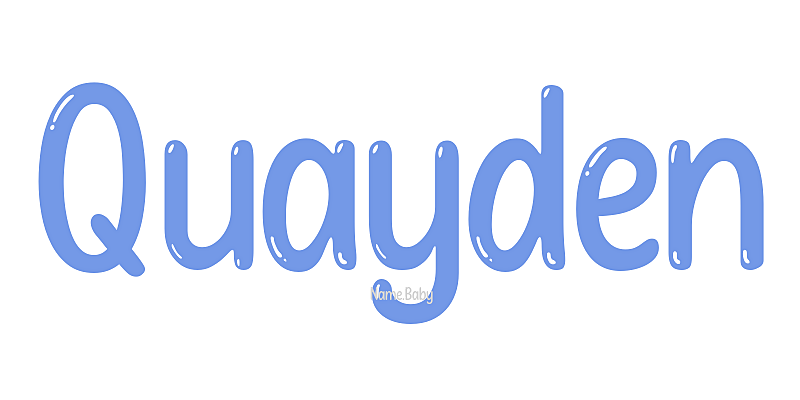 Quayden - Name Meaning and Popularity