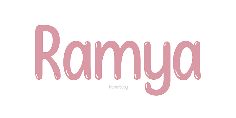 Ramya - Name Meaning and Popularity