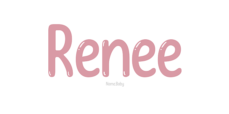 Renee - Name Meaning and Popularity