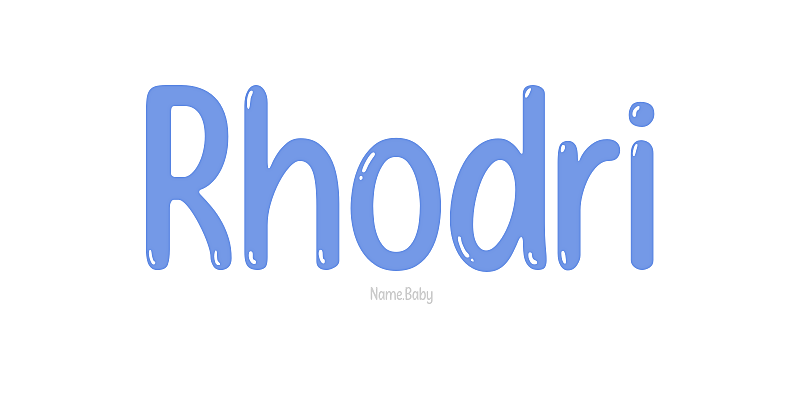 Rhodri - Name Meaning and Popularity
