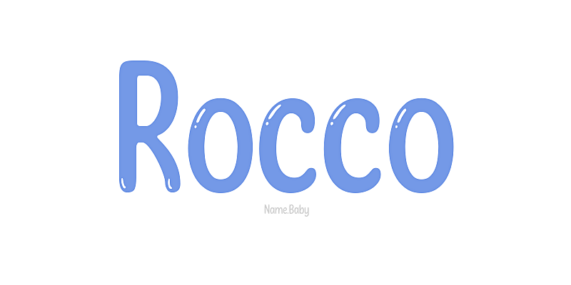 Rocco - Name Meaning and Popularity