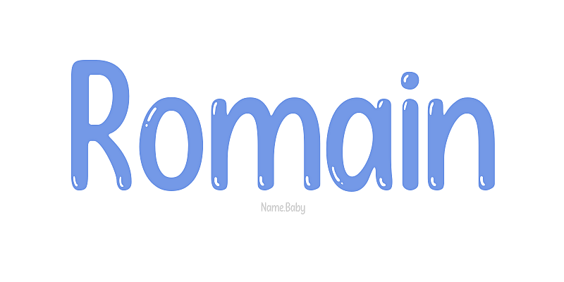 Romain - Name Meaning and Popularity