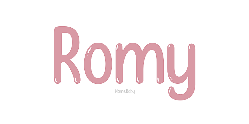 Romy - Name Meaning and Popularity