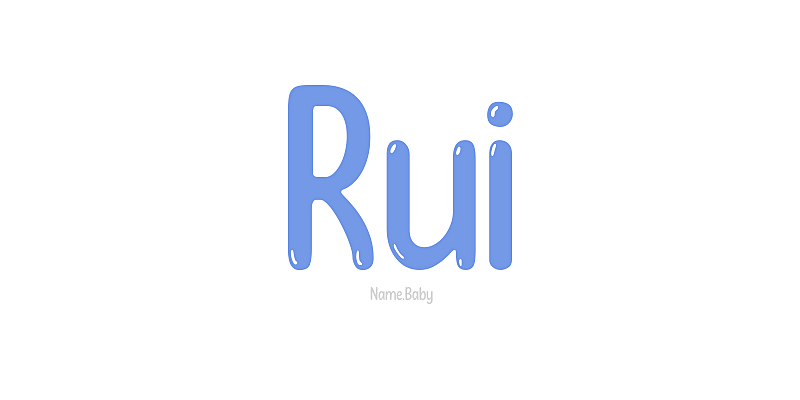 Rui - Name Meaning and Popularity