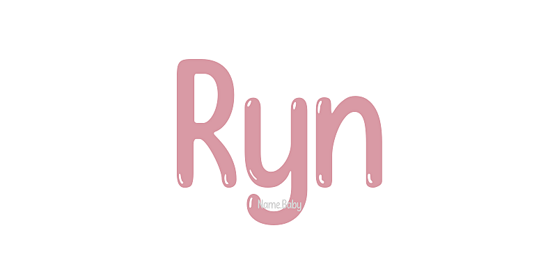 Ryn - Name Meaning and Popularity