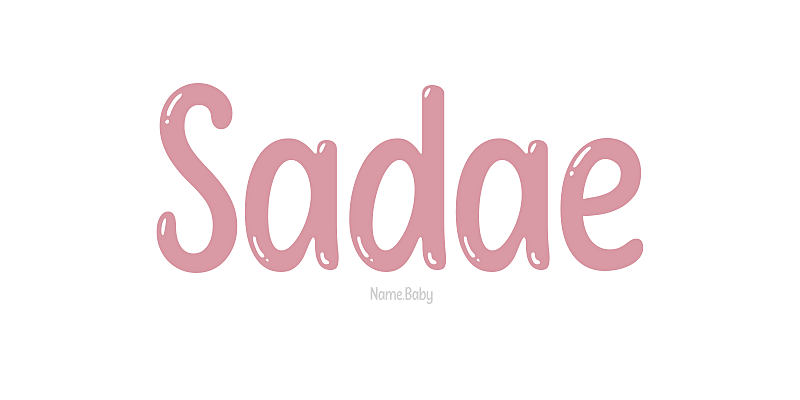 Sadae - Name Meaning and Popularity