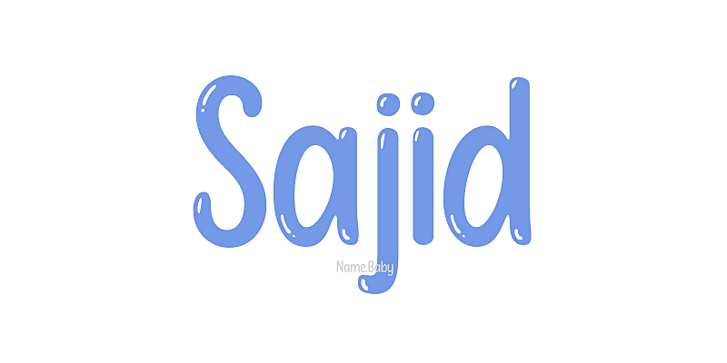 Sajid - Name Meaning and Popularity