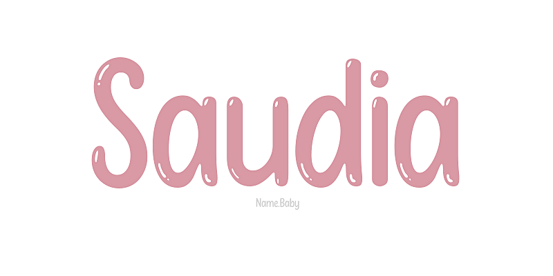 Saudia - Name Meaning and Popularity