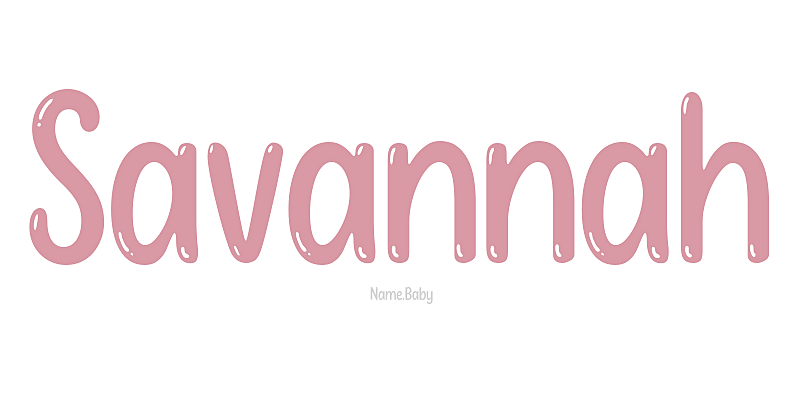 Savannah - Name Meaning and Popularity