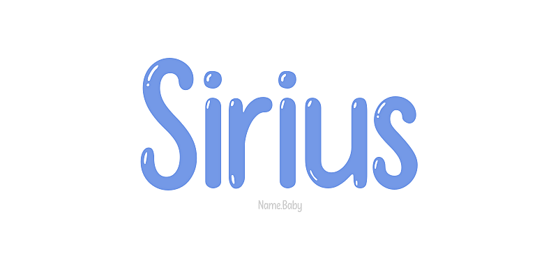 Sirius - Name Meaning and Popularity